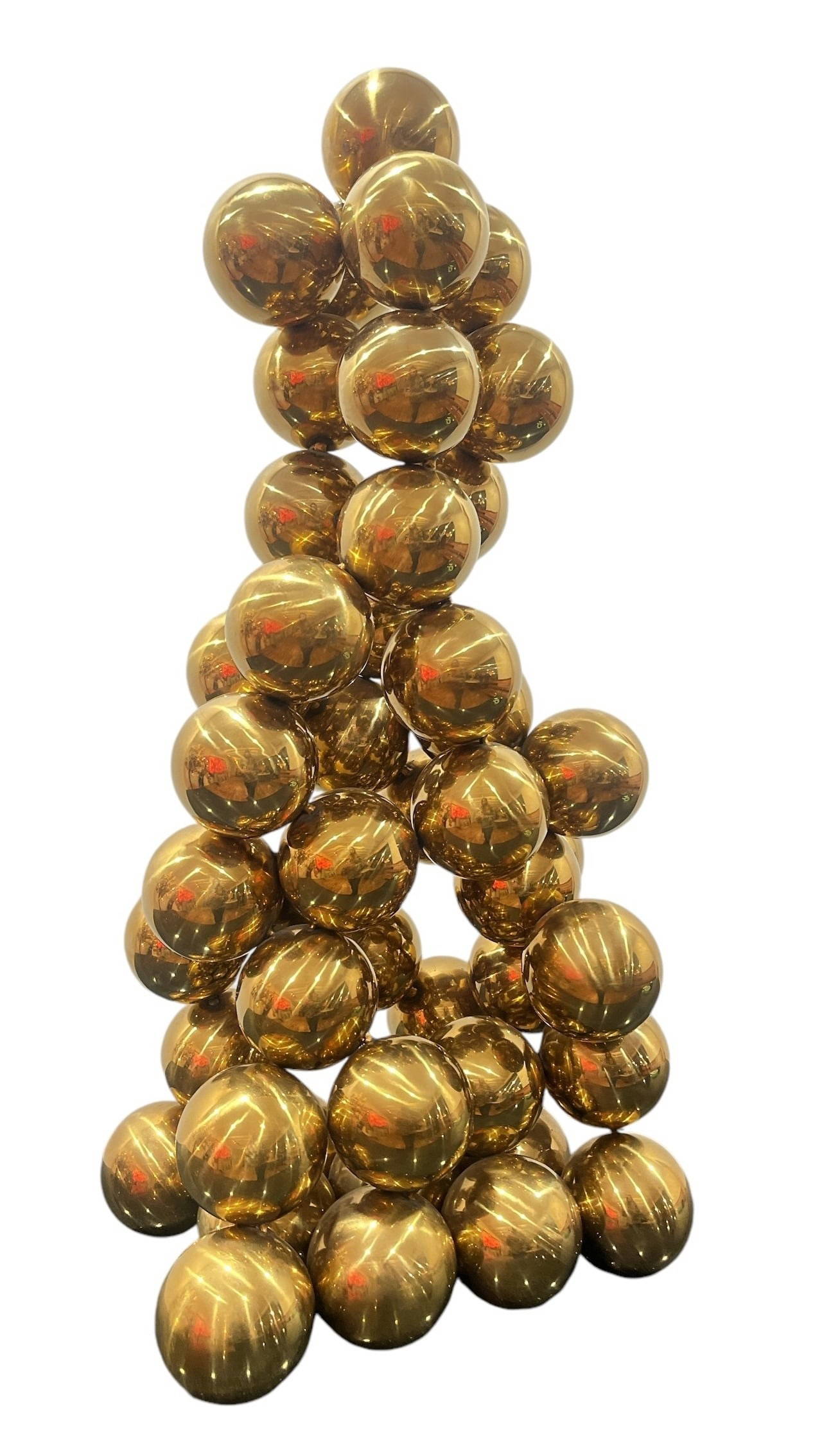 Modernist Gold Ball Sculpture Auction