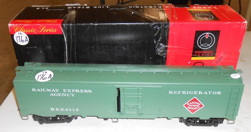 Accucraft Large Scale Railway Express Refrigerator Car