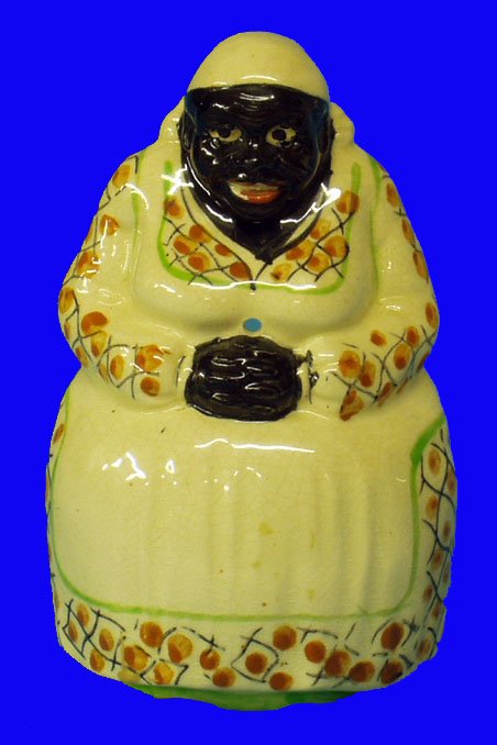 15: BLACK AMERICANA Mammy String Holder Japan