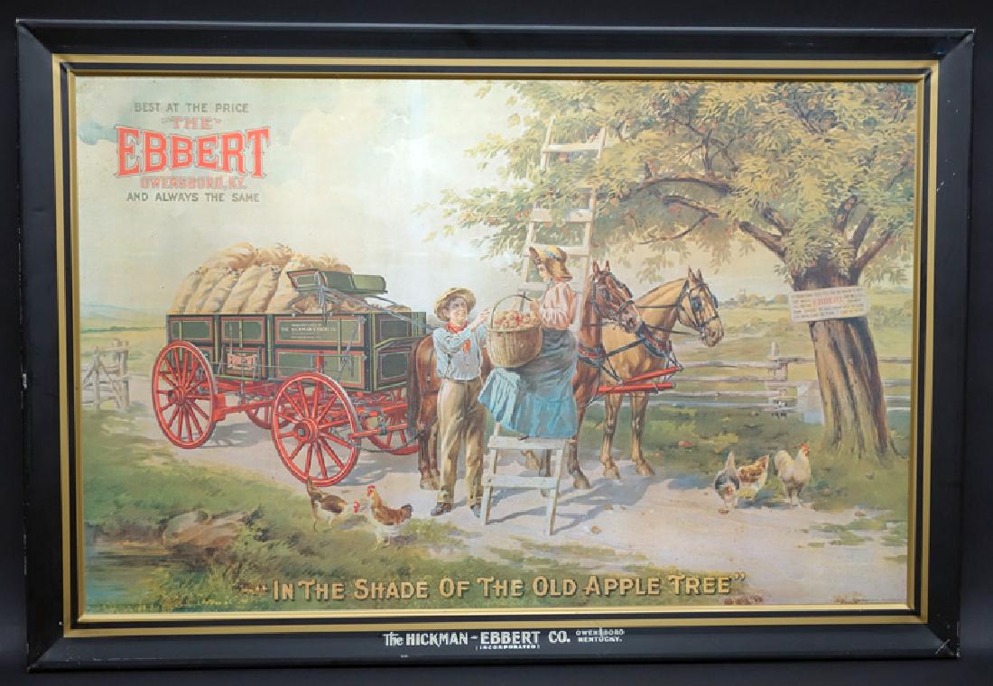 EBBERT WAGON TIN SIGN - Dec 14, 2017 | Richard Opfer Auctioneering, Inc ...