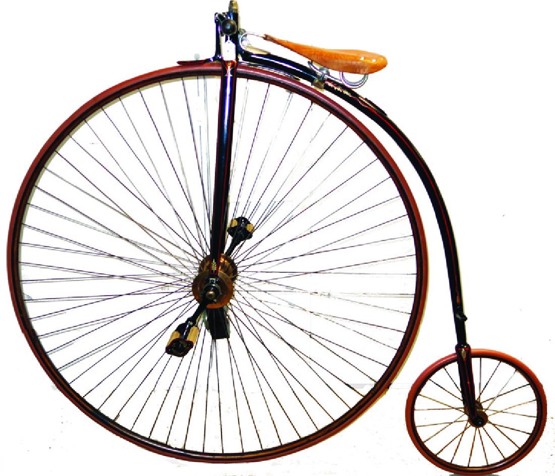 PENNY FARTHING HIGH WHEEL BICYCLE
