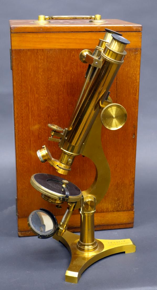 R & J Beck Microscope