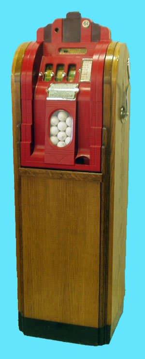 1040: ARCADE GOLF BALL SLOT MACHINE