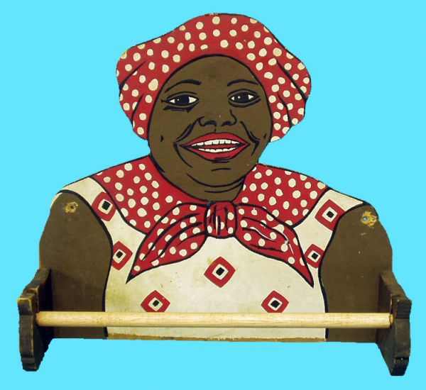 Mammy Paper Towel Holder Black Americana - Apr 29, 2013 | Purcell ...