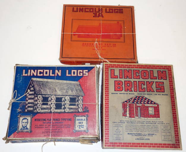 Lincoln Log Sets (3) Variations