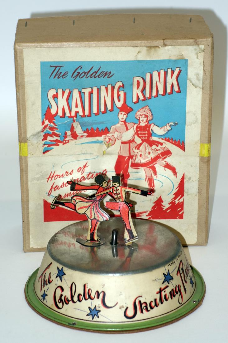 "GOLDEN SKATING RINK" TOY