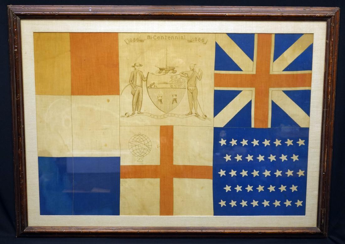 Bicentennial Flag 1686 1886