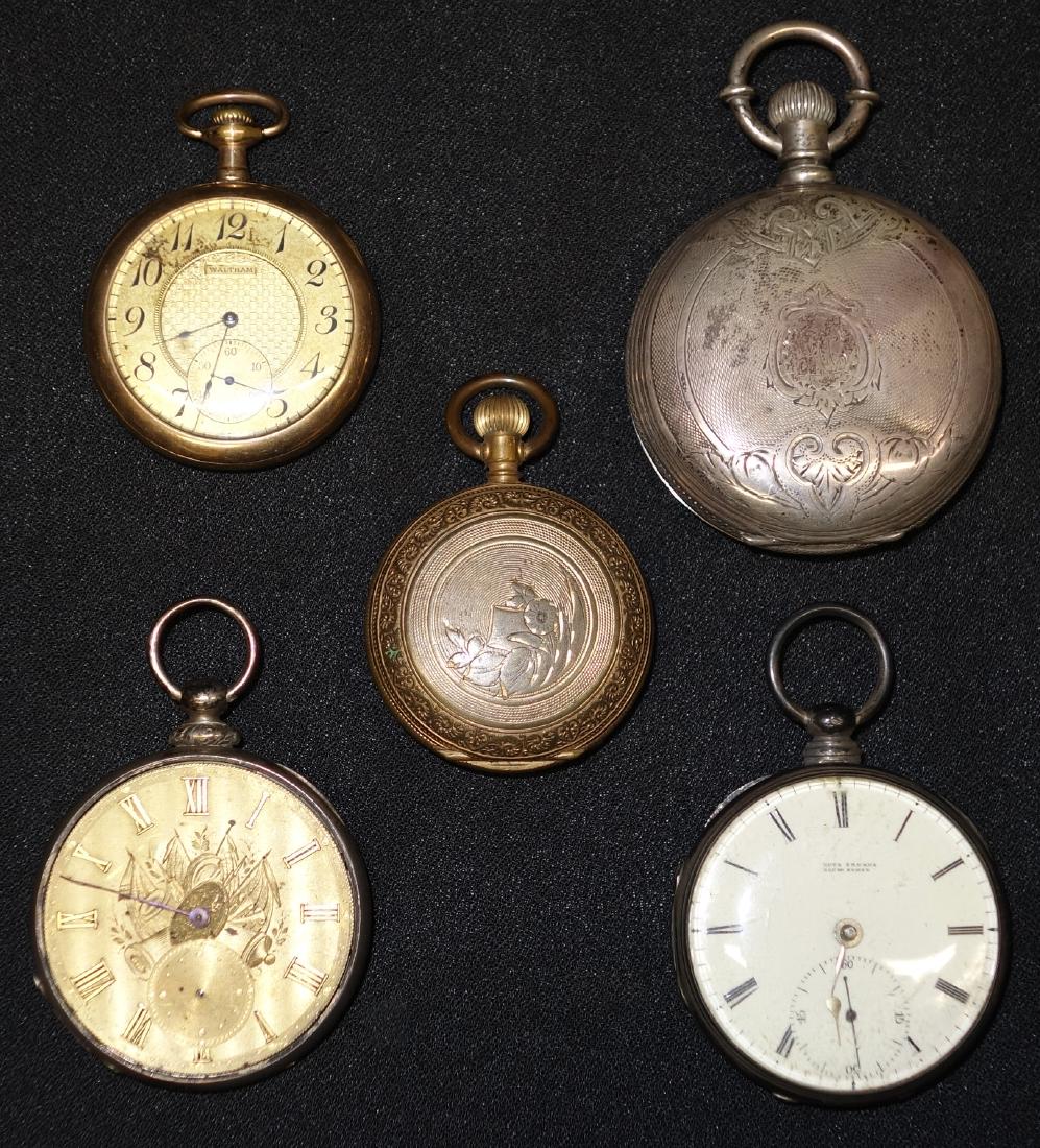 POCKET WATCHES & CASES (5)