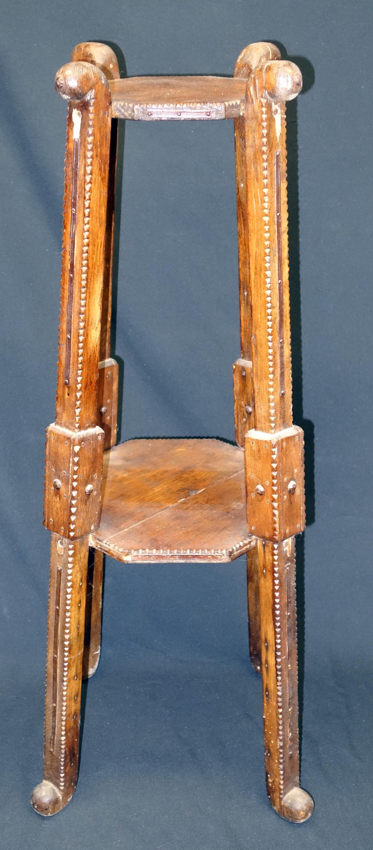 TRAMP ART PLANT STAND - Oct 19, 2019 | Richard Opfer Auctioneering, Inc ...