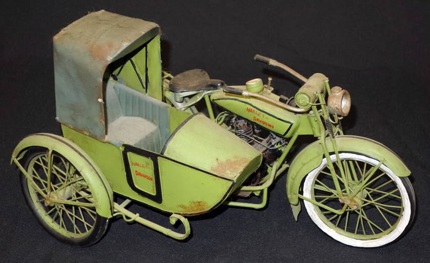 Motorcycle Sidecar Model