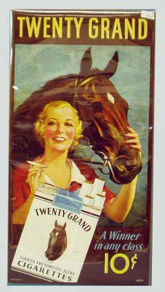 Twenty Grand Cigarette Advertising