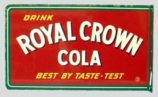 Royal Crown Cola Advertising Flange Sign