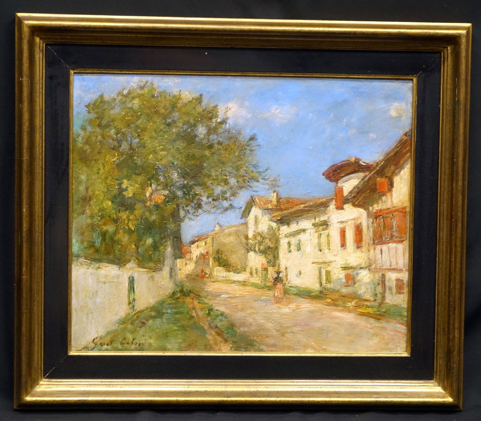 IMPRESSIONISTIC VILLAGE SCENE - Dec 15, 2019 | Richard Opfer ...