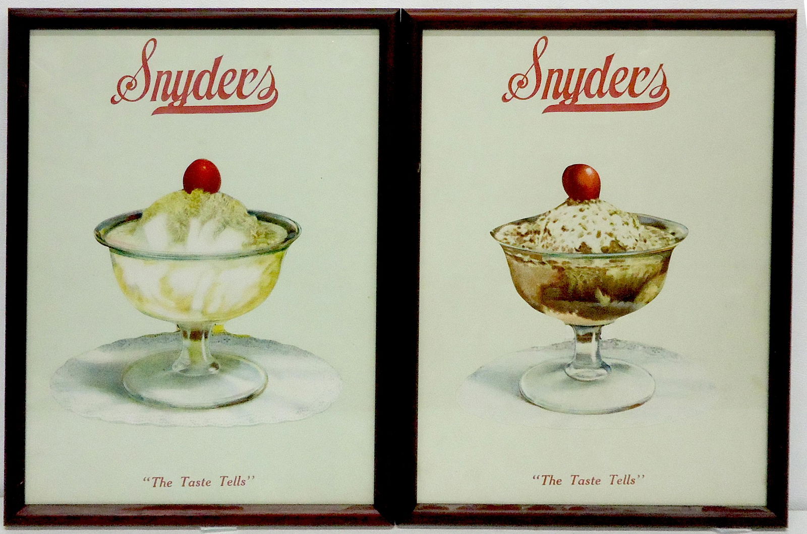ICE CREAM SUNDAE SIGNS (2) - May 21, 2020 | Richard Opfer Auctioneering ...