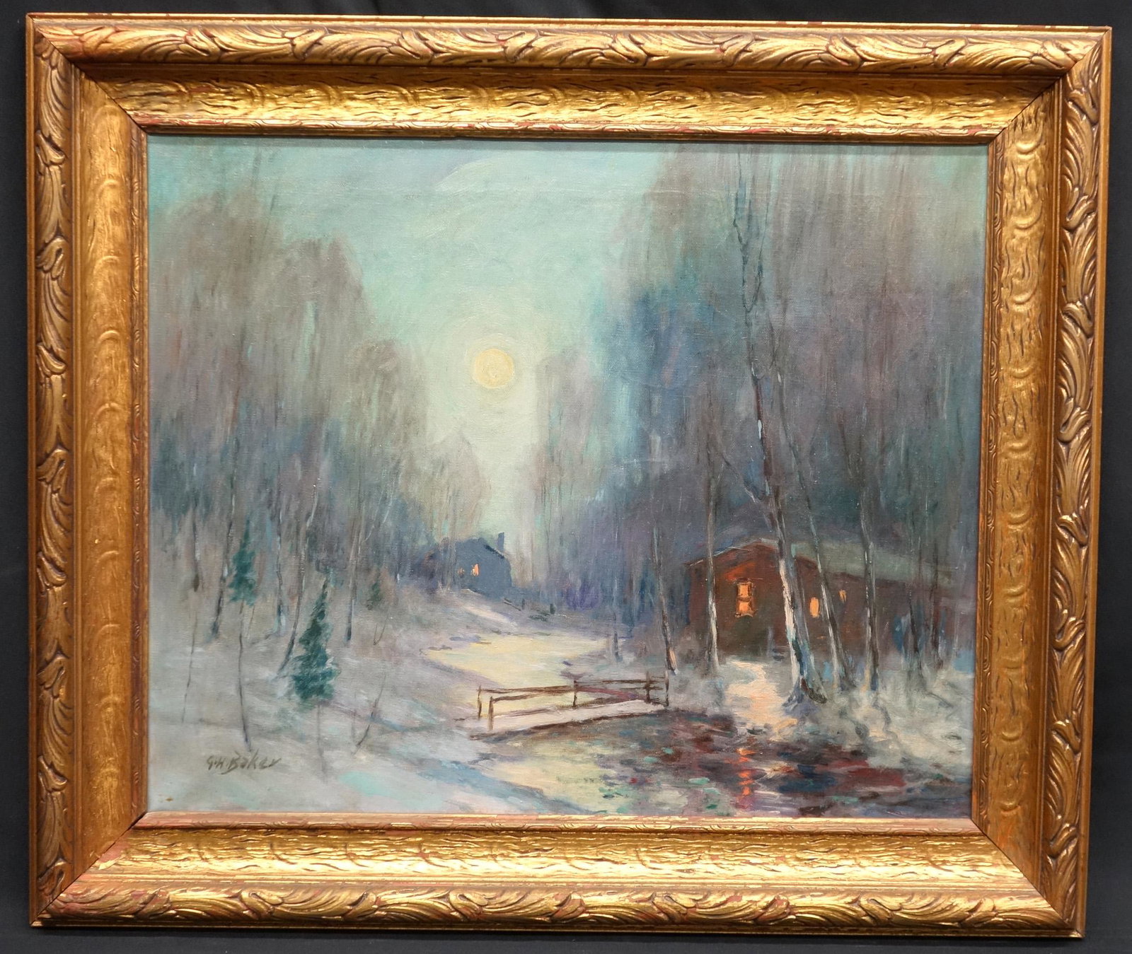 GEORGE H. BAKER LANDSCAPE PAINTING - Jun 11, 2020 | Richard Opfer ...