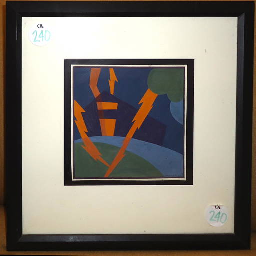 Howard Chaney Modernist Gouche