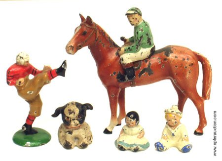Cast Iron Paperweights & Figures