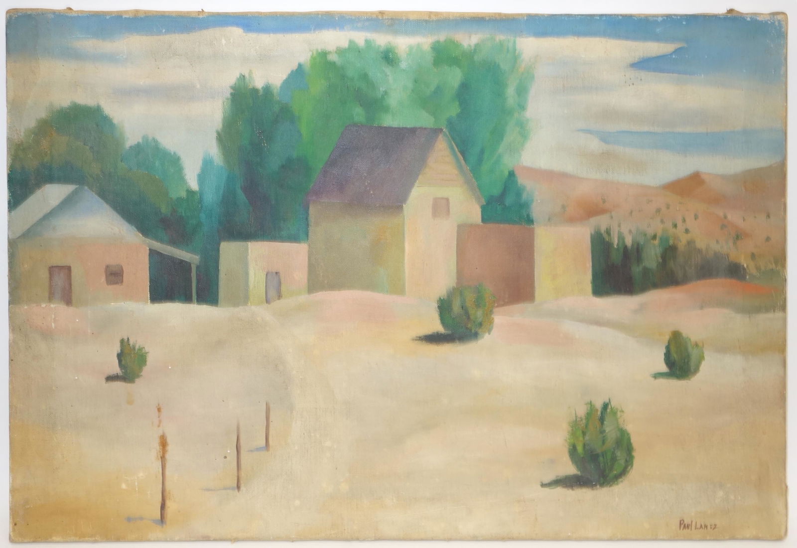Paul Lantz Landscape Painting