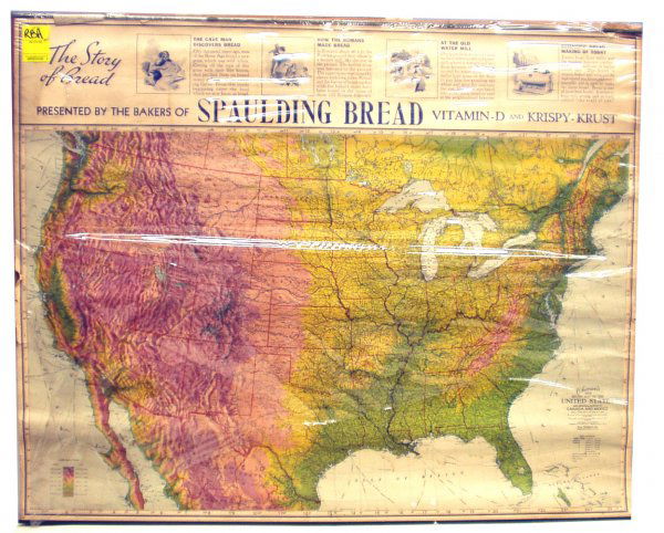 10: SPAULDING BREAD ADVERTISING MAP