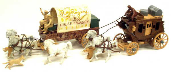 157: ROY ROGERS CHUCK WAGON & STAGECOACH