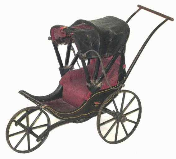 Early Child's Doll Carriage