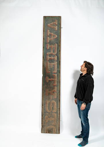 19th Century Painted Country Variety Store Sign (#0411) on May 26, 2022 ...