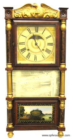 Birge Mallory Co. Triple Decker Clock Price Guide