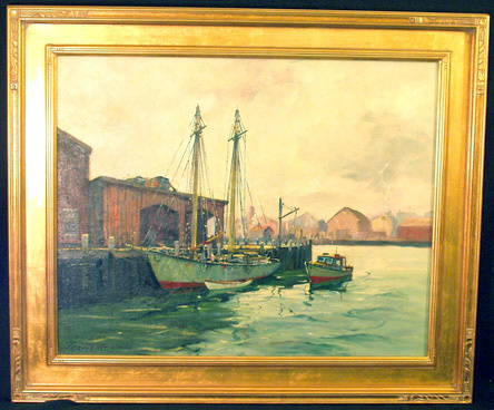 J. J. Enwright A York Harbor Dock (maine)