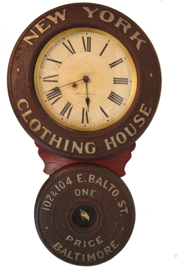 Rare Baird Advertising Clock