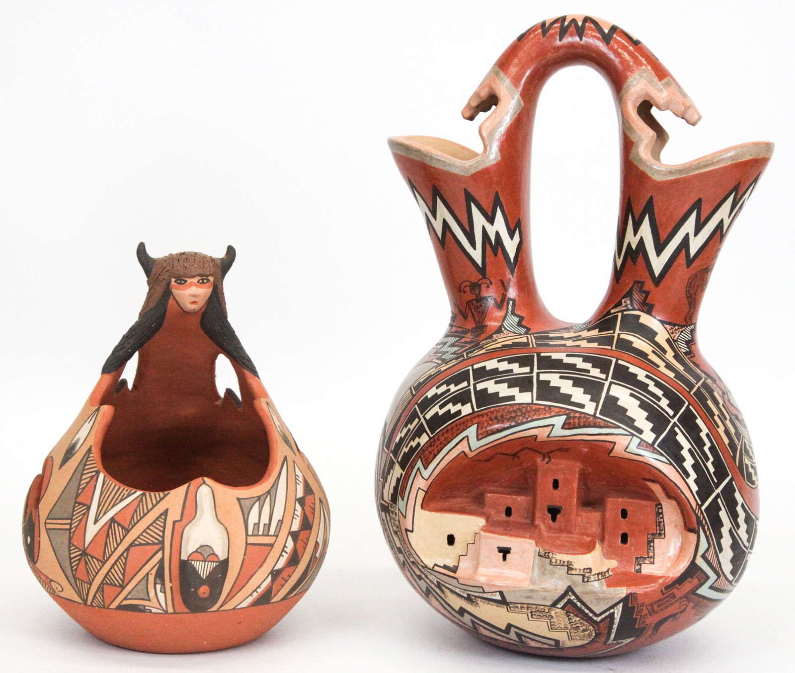 Southwest Pottery (2) Pcs.