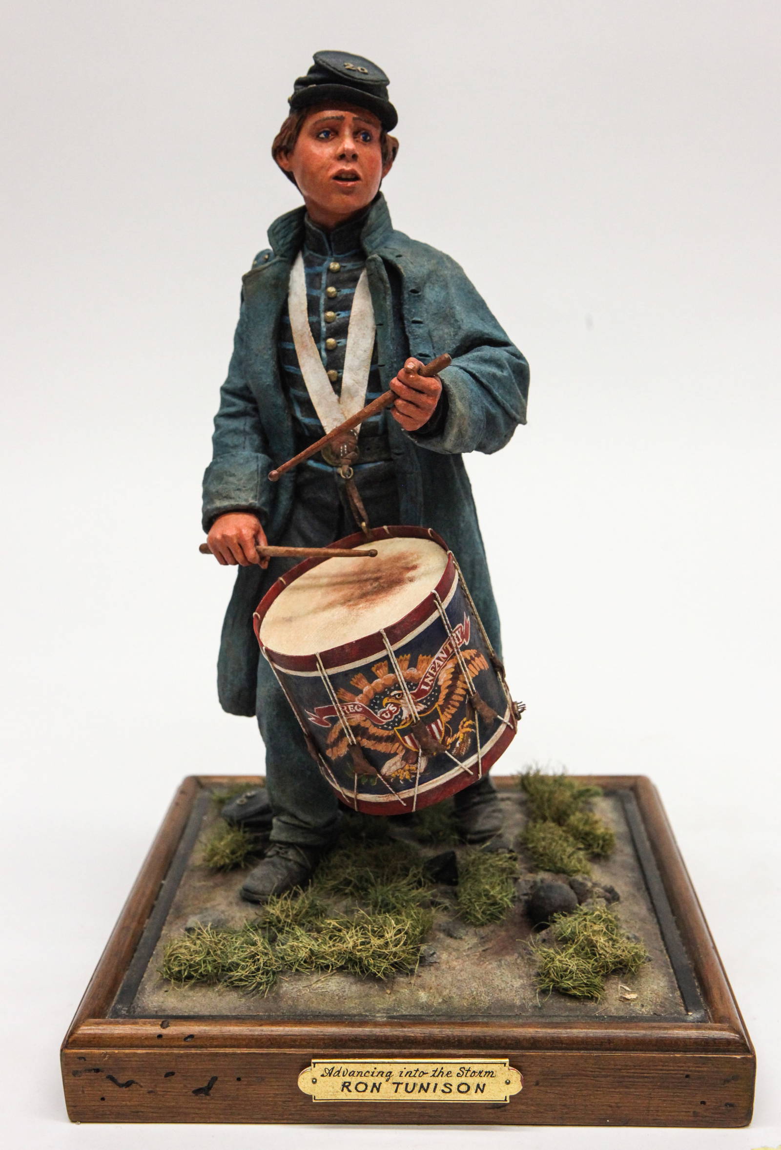 Ron Tunison Drummer Figure Auction