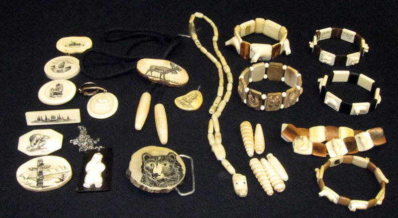 Eskimo Ivory Jewelry