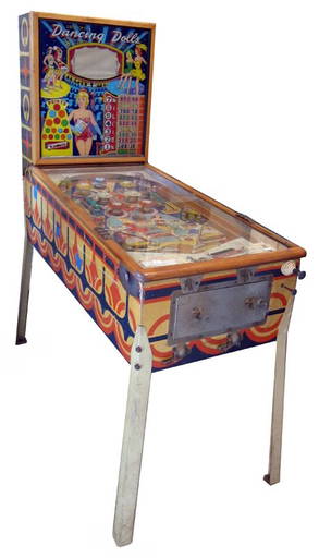 GOTTLIEB DANCING DOLLS PINBALL - Oct 03, 2015 | Richard Opfer ...