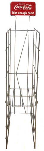 Coca Cola Six Pack Rack 1950's