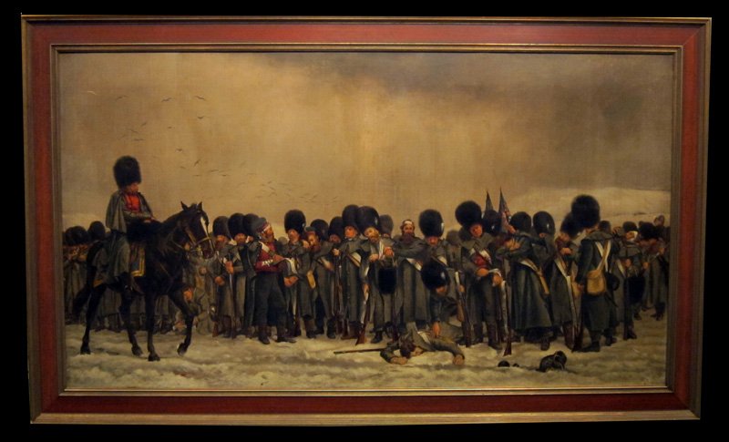 "THE ROLL CALL" PAINTING