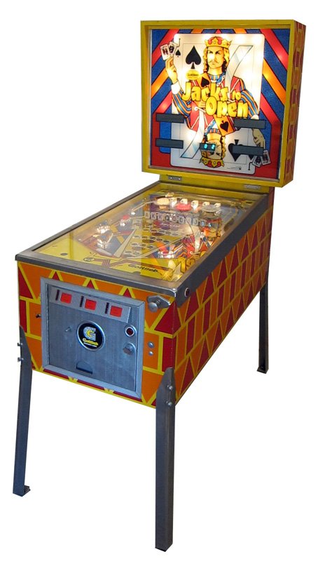 JACKS TO OPEN PINBALL MACHINE