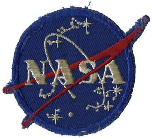 1966 Flown Nasa 'meatball' Patch