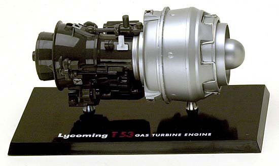 Topping Model Of Lycoming T53 Gas Turbine Engine
