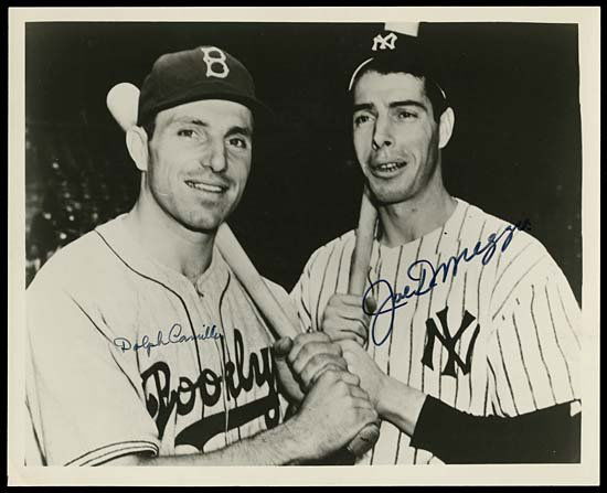 1769: JOE DIMAGGIO & DOLPH CAMILLI AUTOGRAPHED PHOTO - Dec 21, 2008 ...
