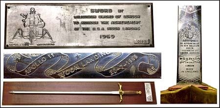 Apollo 11/commemorative Wilkinson Sword