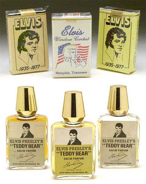 560: 1960s-80s ELVIS PERFUME & CIGARETTES