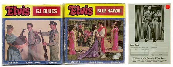 968: 1960s ELVIS SUPER 8mm FILMS