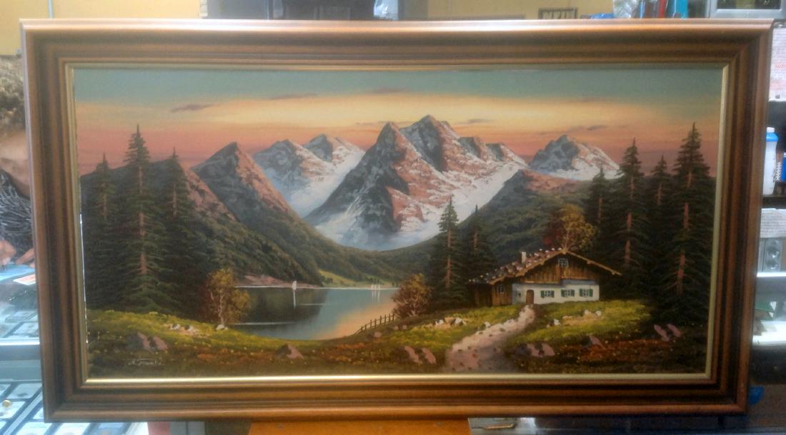 Arthur Franke Painting -Alpin- 50/100 No. 59724