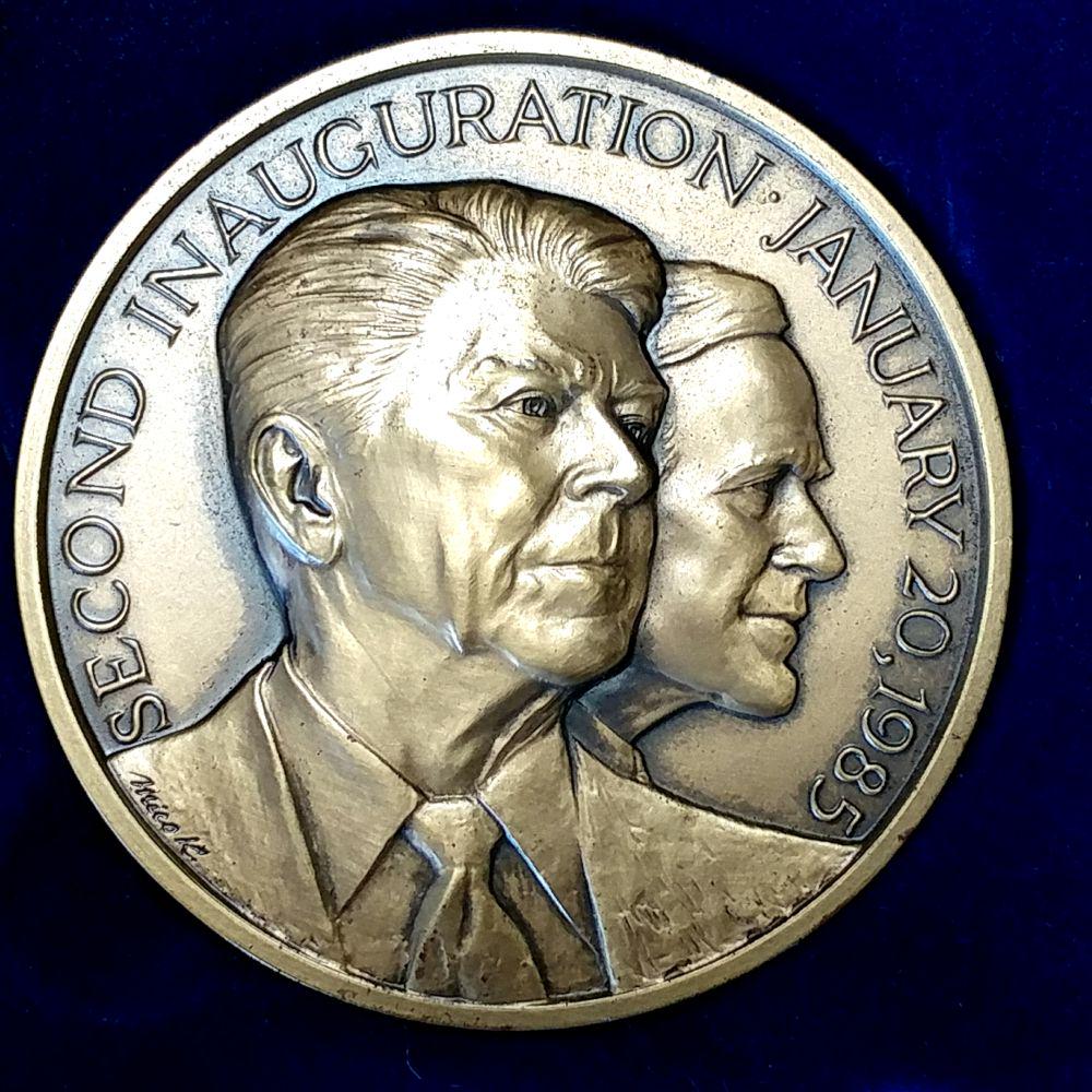 1985 Ronald Reagan Official Inaugural Medal
