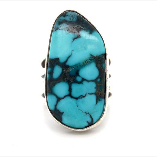 AAA Spider Web Turquoise Large Ring (#0075) on Jul 17, 2022 ...