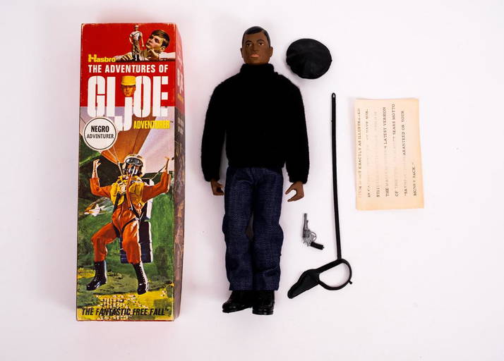 1969 G.i. Joe Black Adventurer Fantastic Freefall