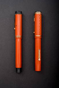 Eclipse Orange Colored Fountain Pen