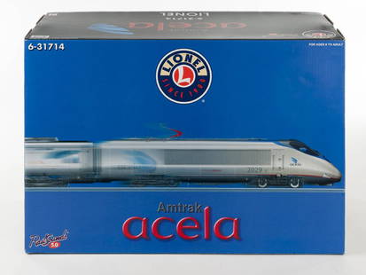 Bachmann Spectrum Acela Amtrak Train Set In Ob