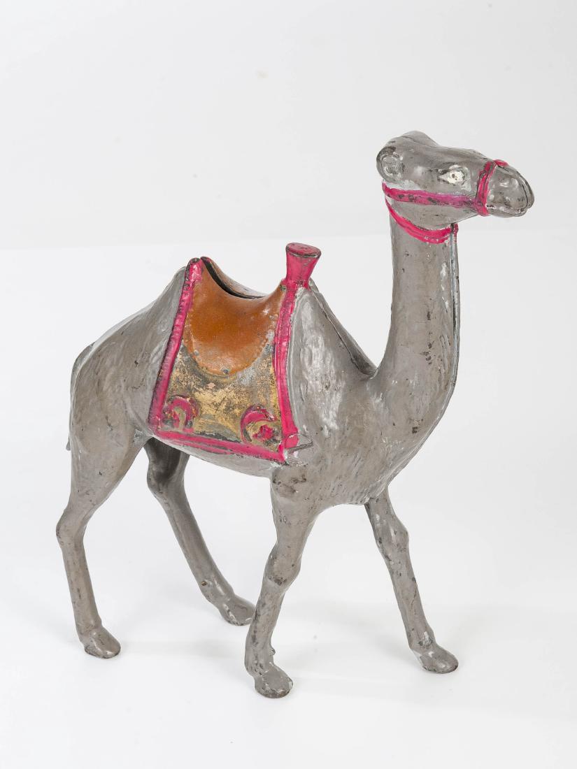 A.C. Williams Large Cast Iron Camel Bank