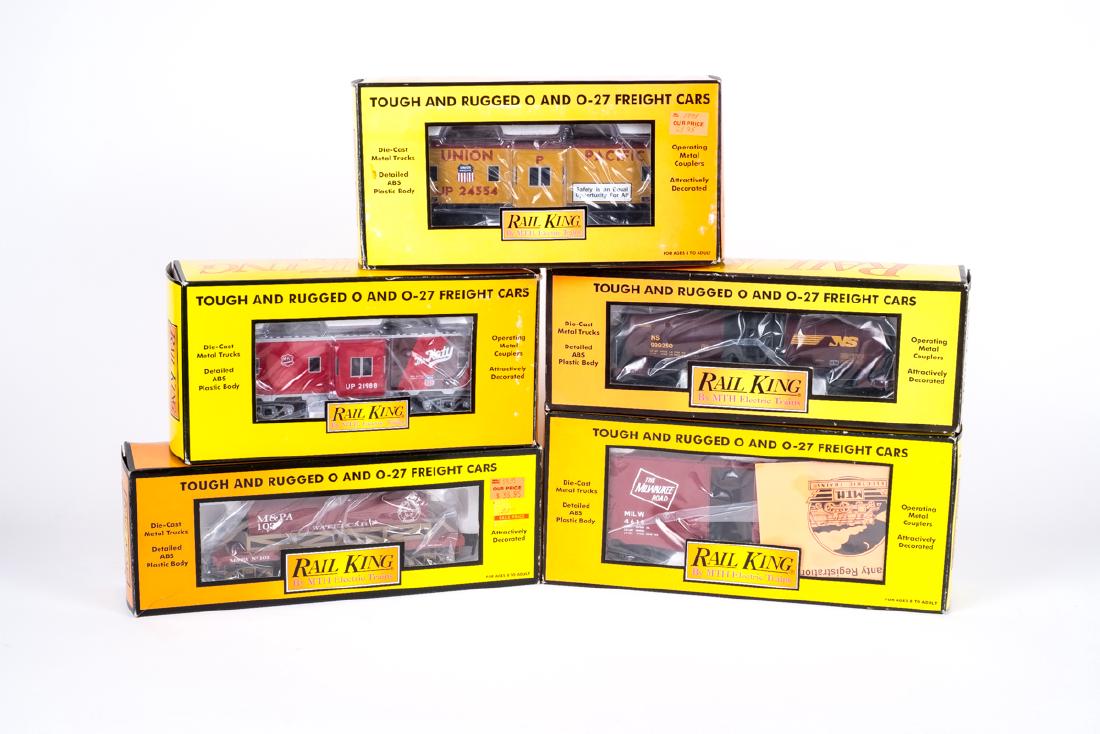 5 Railking Rolling Stock Cars